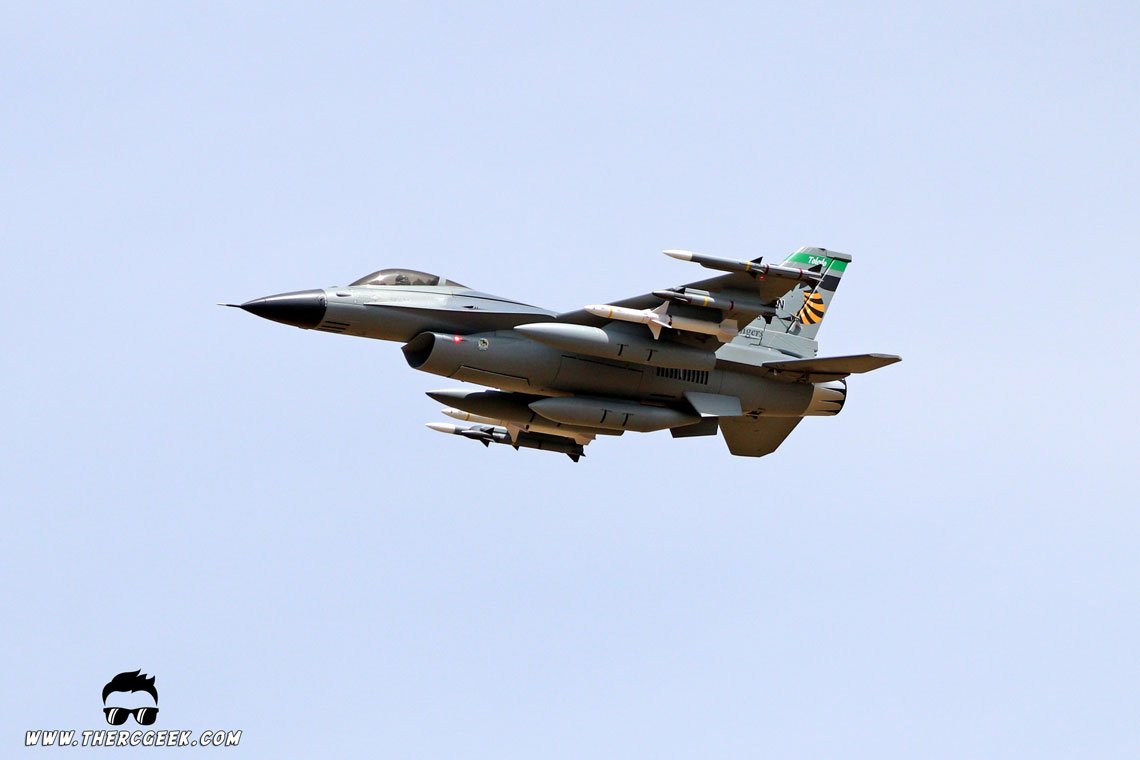 E-flite F-16 Falcon 80mm EDF Assembly & Flight Review