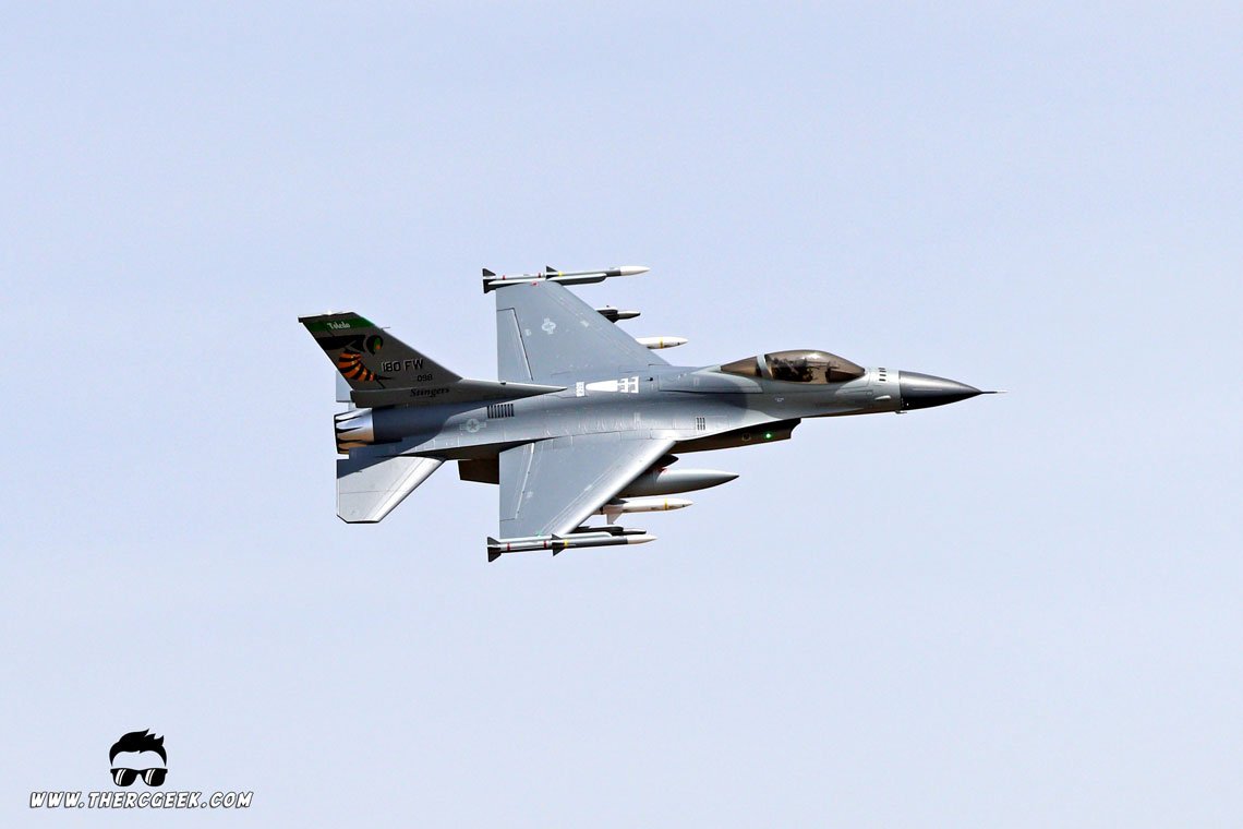 E-flite F-16 Falcon 80mm EDF Assembly & Flight Review