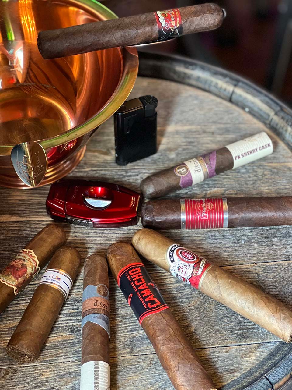 Cigar Menu | Bourbons Bar & Grill
