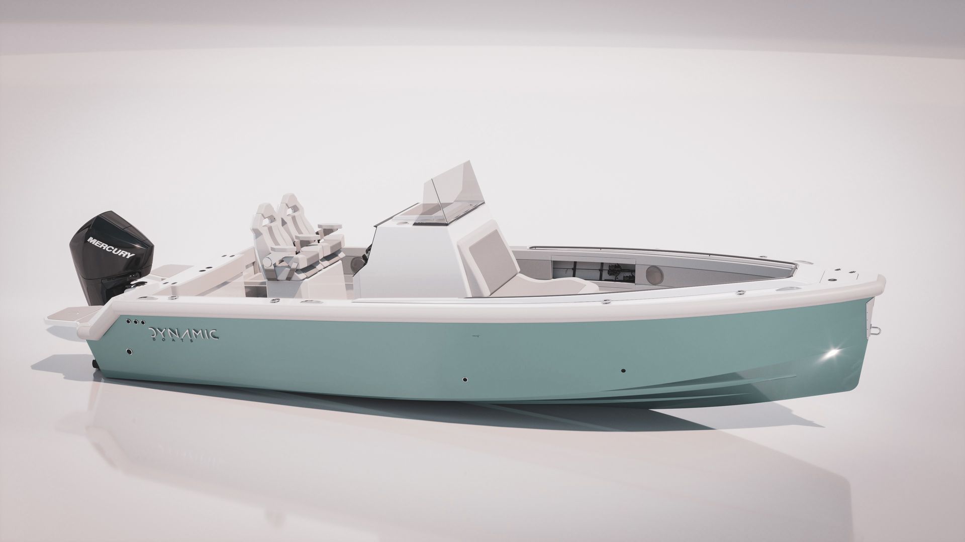 Dynamic Boats | Versatile Family 30’ 5” Boat Manufactured in the US