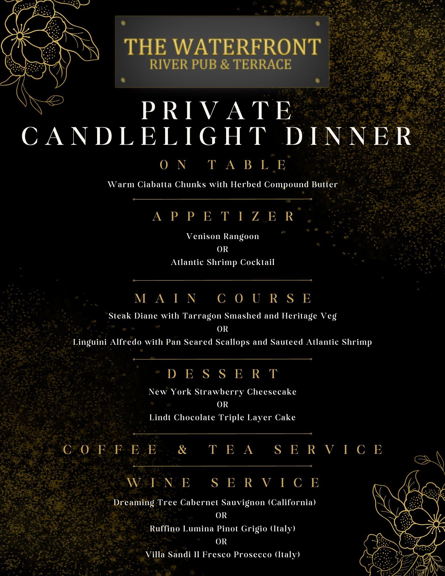 Private Candlelight Dinner