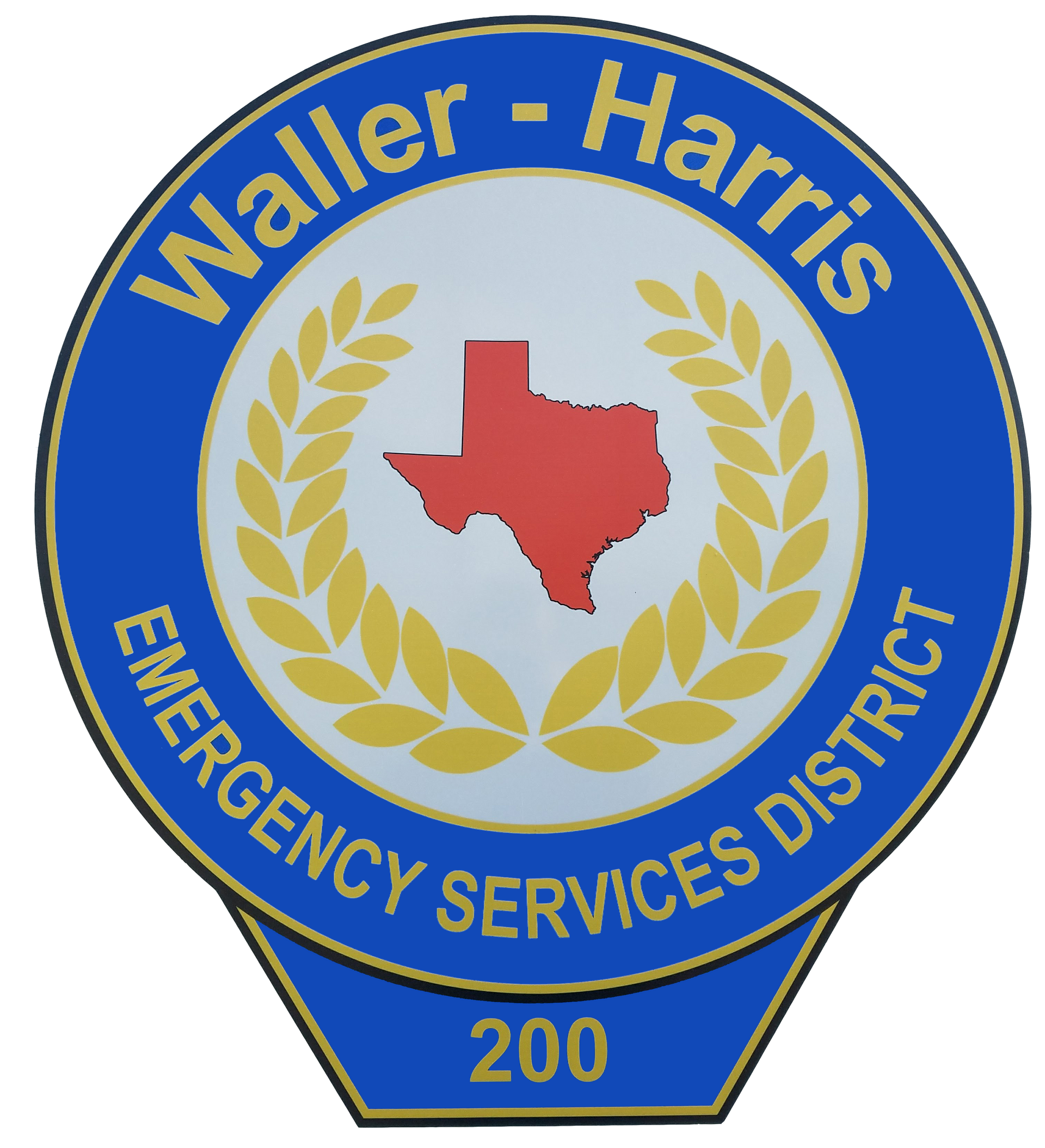 District map of Waller-Harris ESD#200 Territory