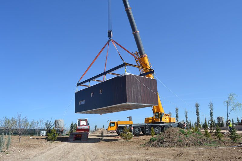 Modular building transport & logistics
