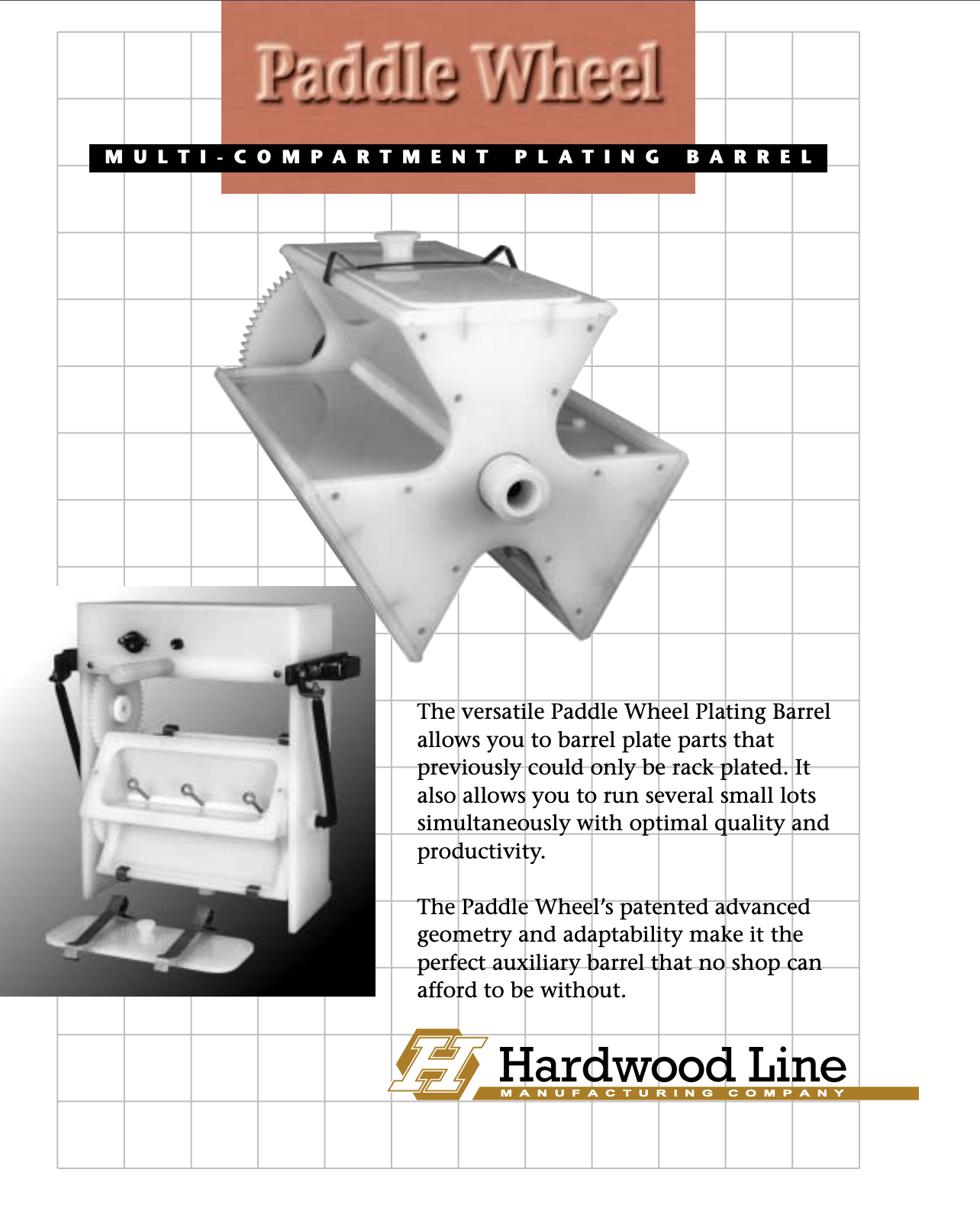Plating Barrels - Hardwood Line