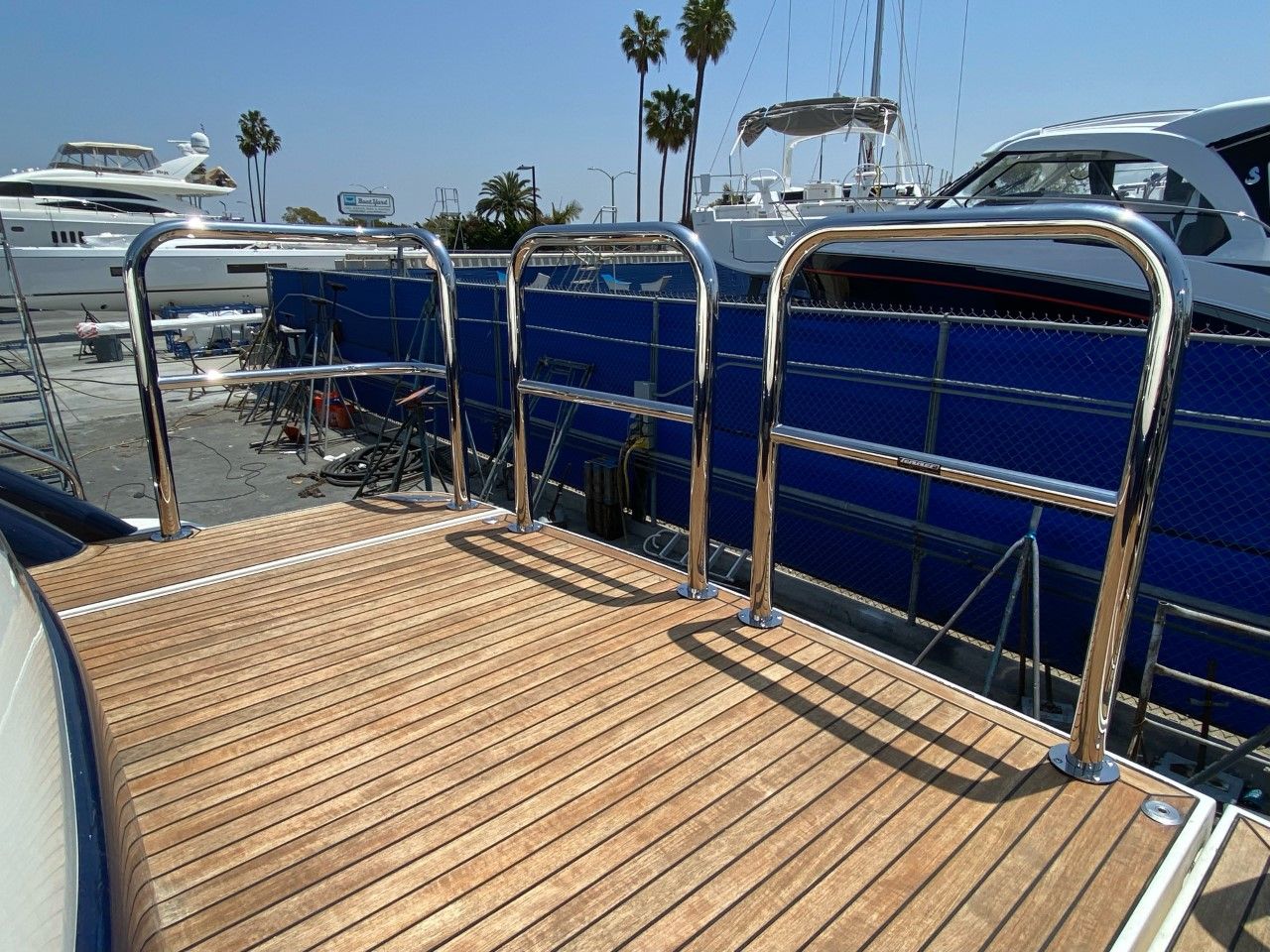 Swim Platform Staple Rails | Tanner Manufacturing & Design