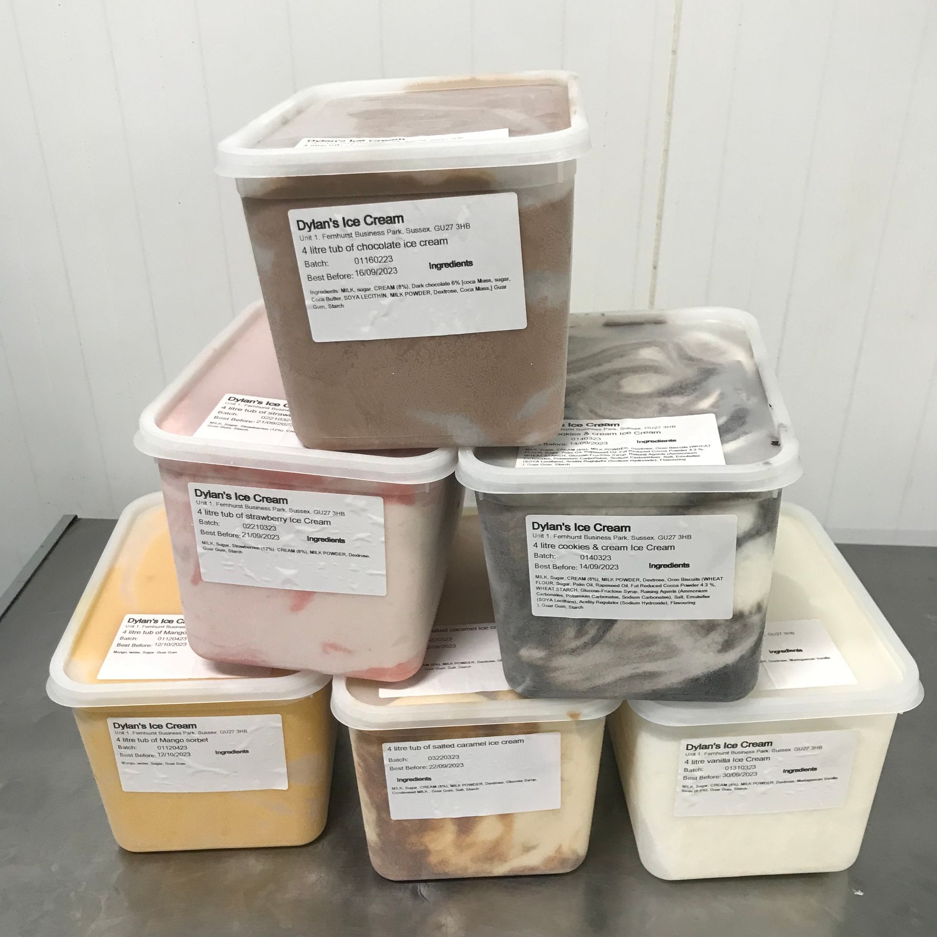Wholesale | Dylan's Ice Cream