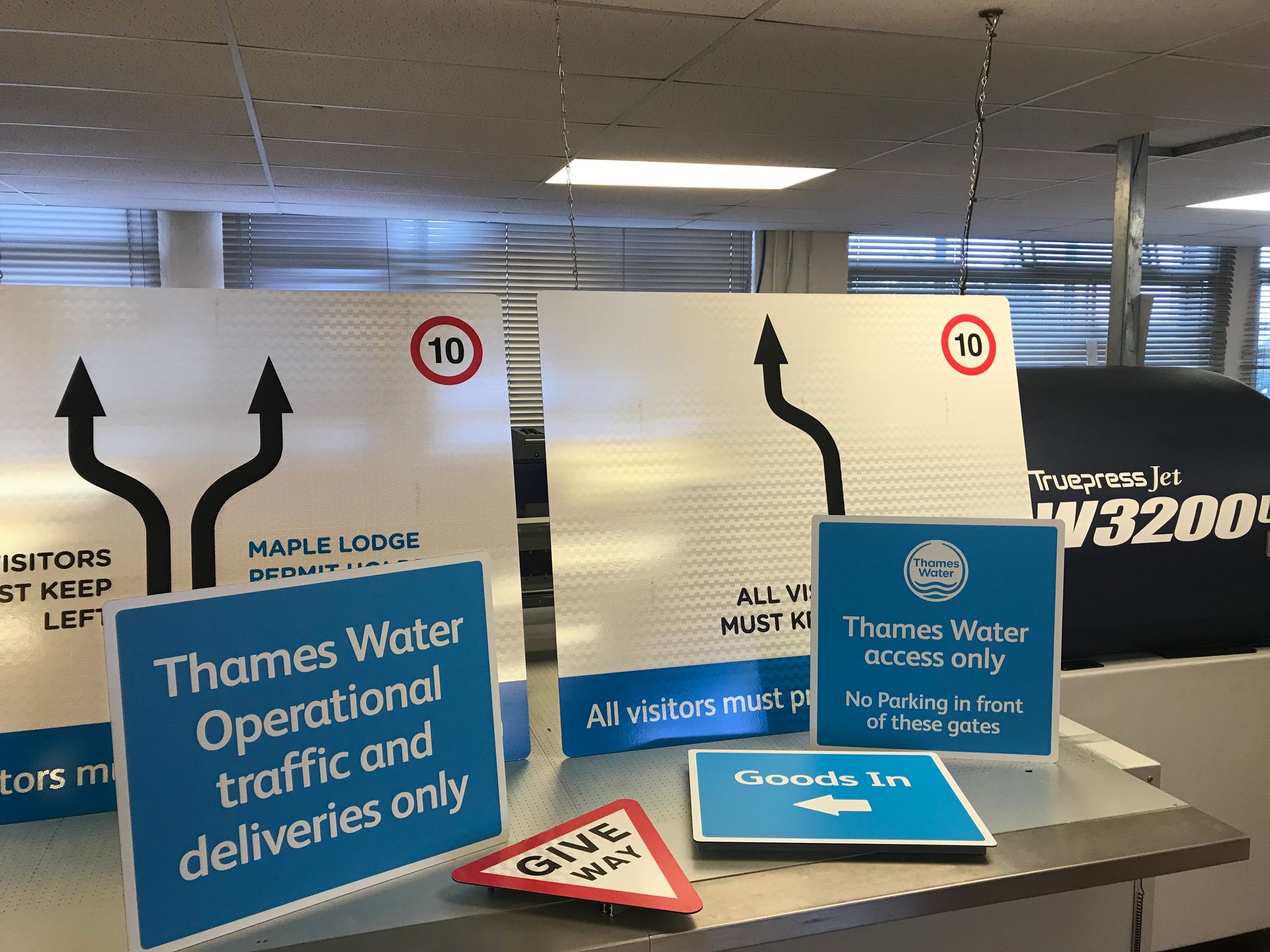 Printed Heras Fencing Covers, Hoardings, Safety & Navigation Signage