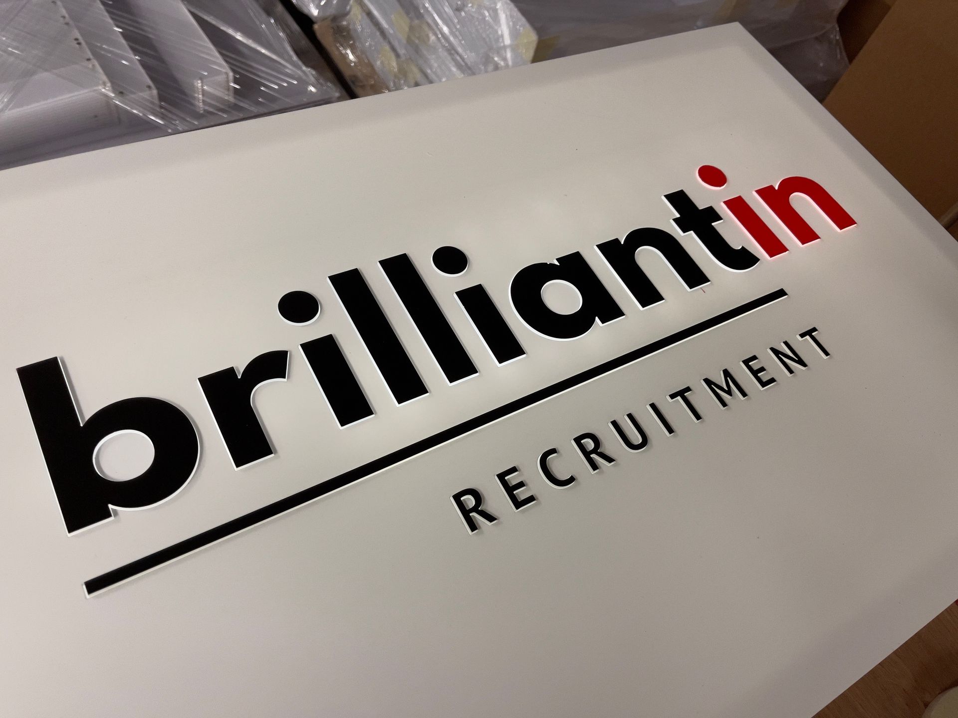 building signage, shop front, lightboxes, panel signs, 2D or 3D