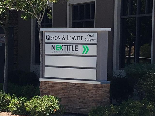 NON-LIT SIGNAGE - A 1st Impression