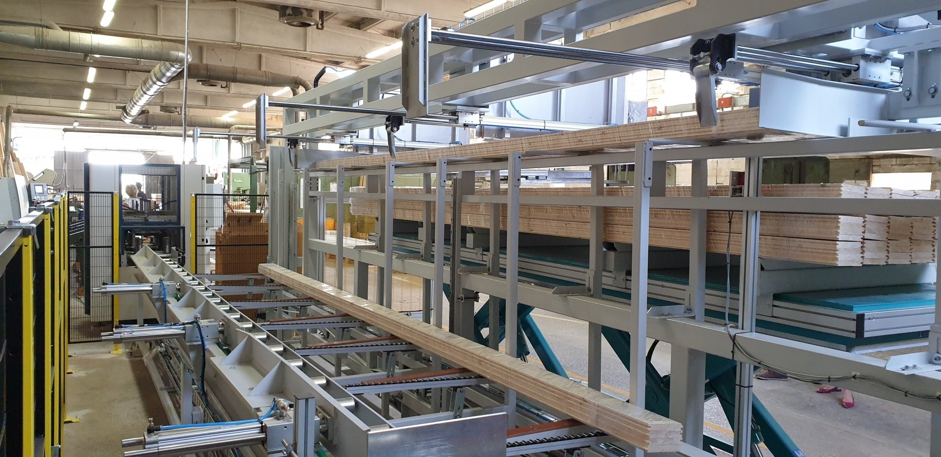 Sistemi di scaricamento legname | Torrebelvicino | Sacot Srl