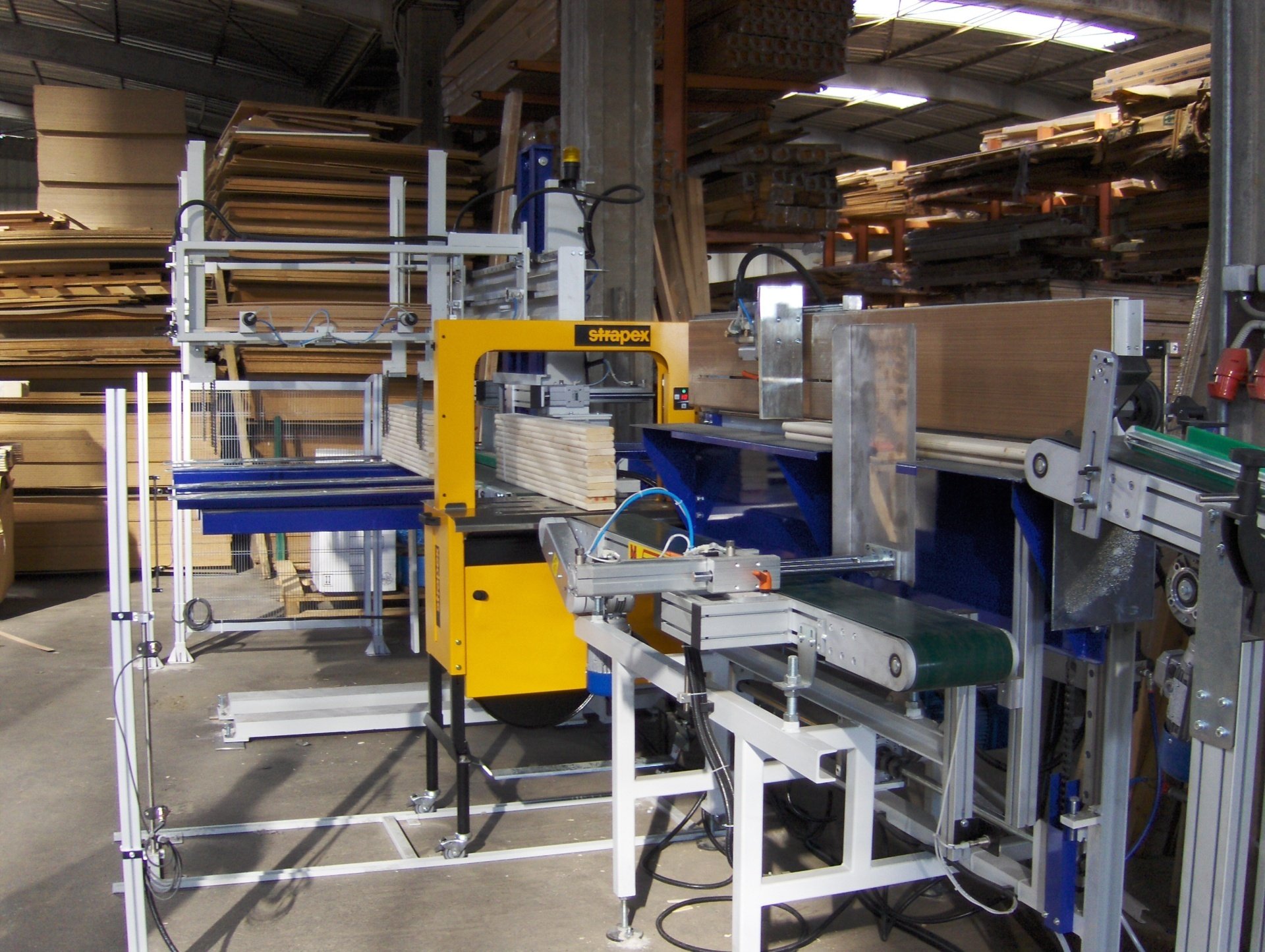 Sistemi di scaricamento legname | Torrebelvicino | Sacot Srl