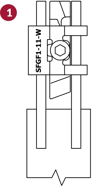 Grate-Fast SFGF-1-11W