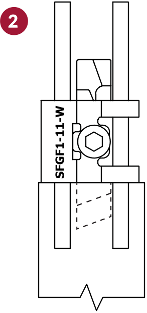 Grate-Fast SFGF-1-11W