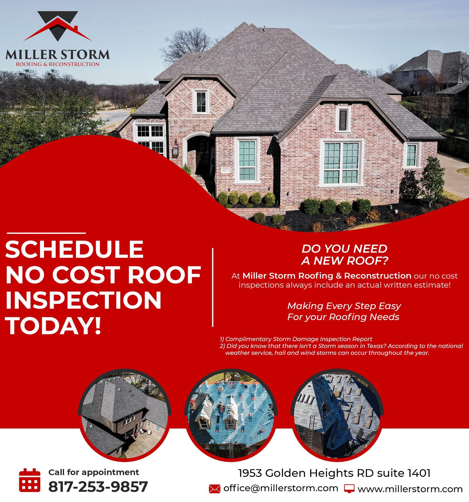 Roof Installation & Maintenance Services | Miller Storm Roofing ...