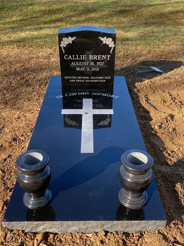 Flat Granite Markers – Canton, MS – Davidson Marble