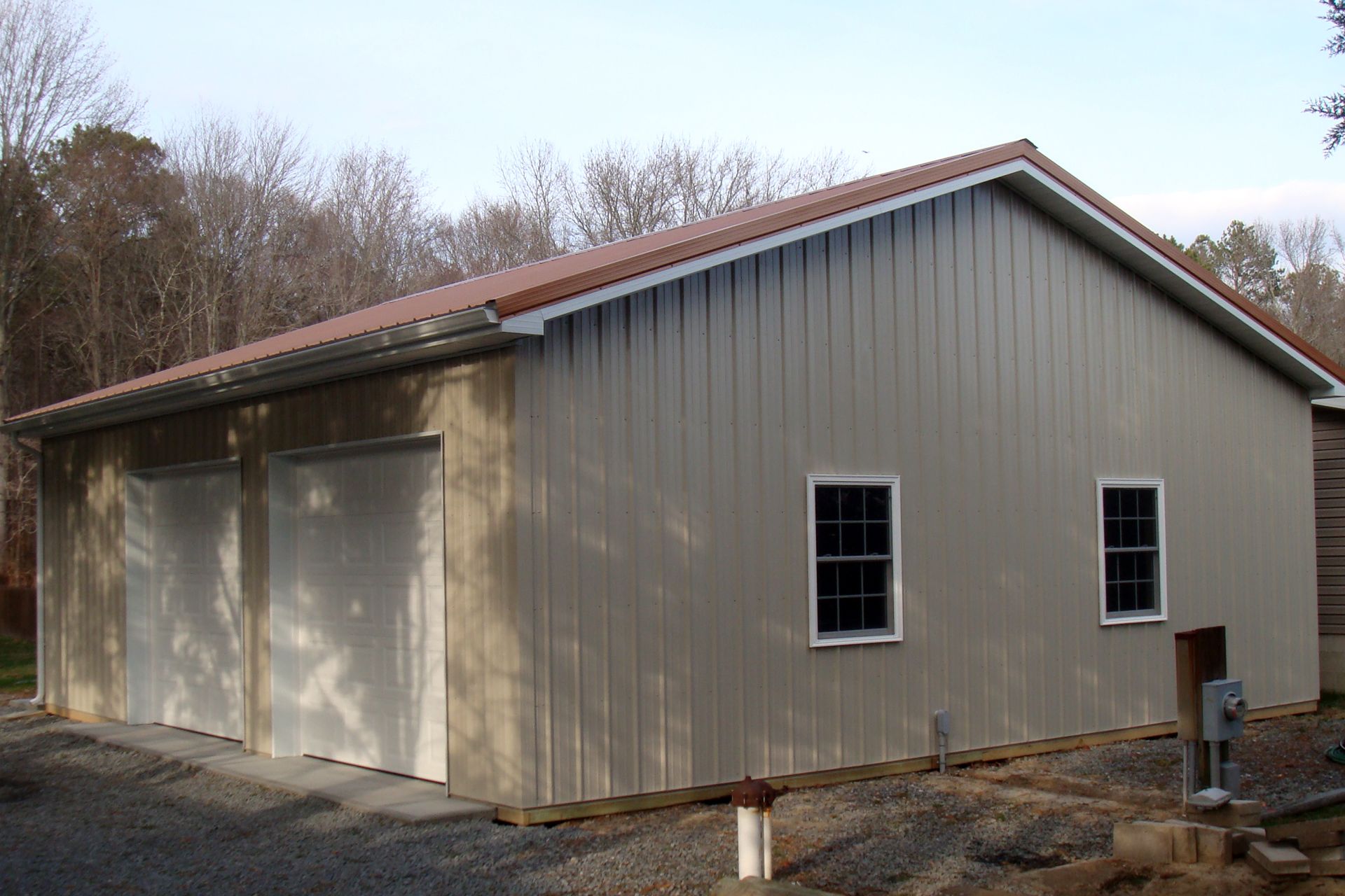 Residential Project Showcase - Diamond State Pole Buildings