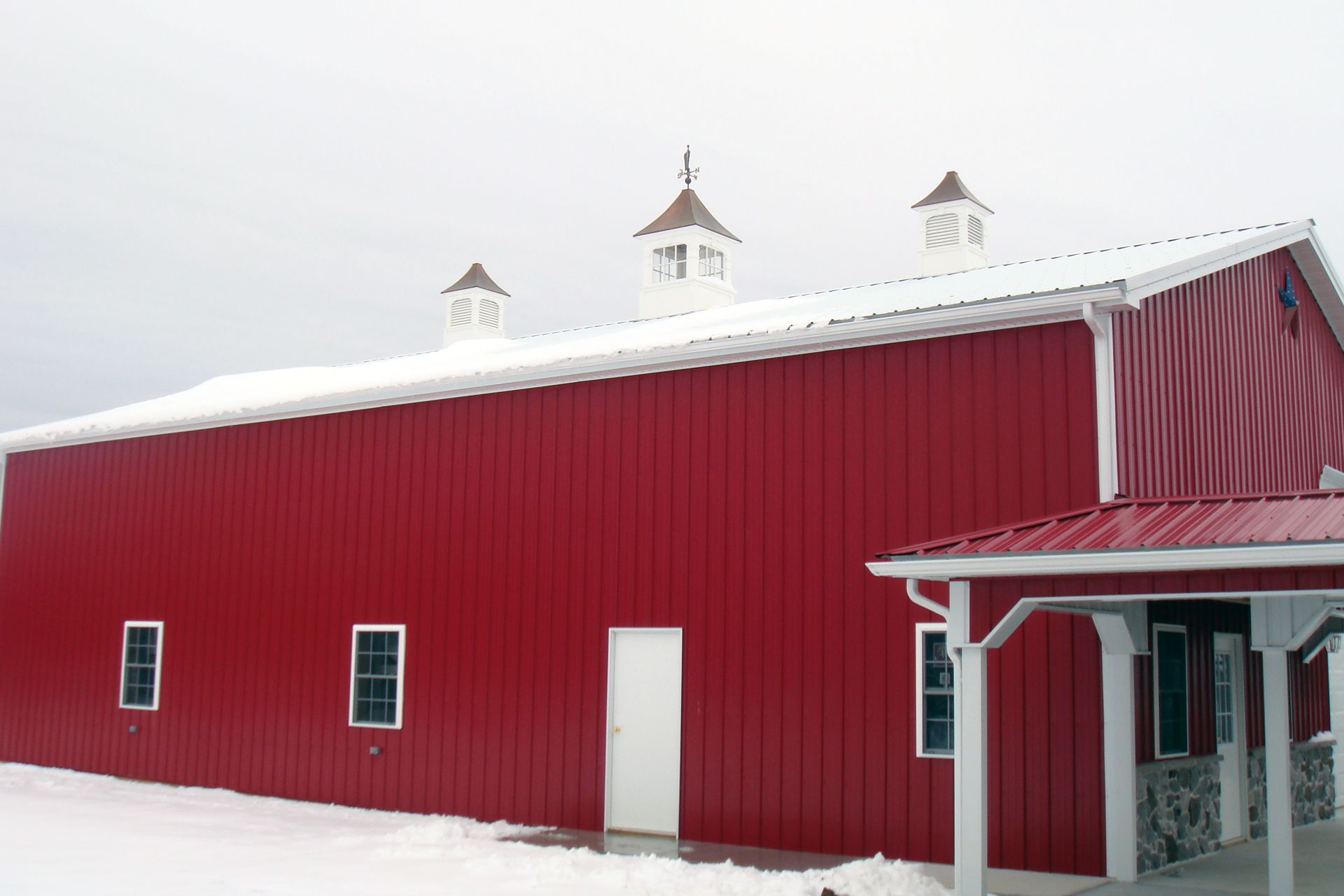 Residential Project Showcase - Diamond State Pole Buildings