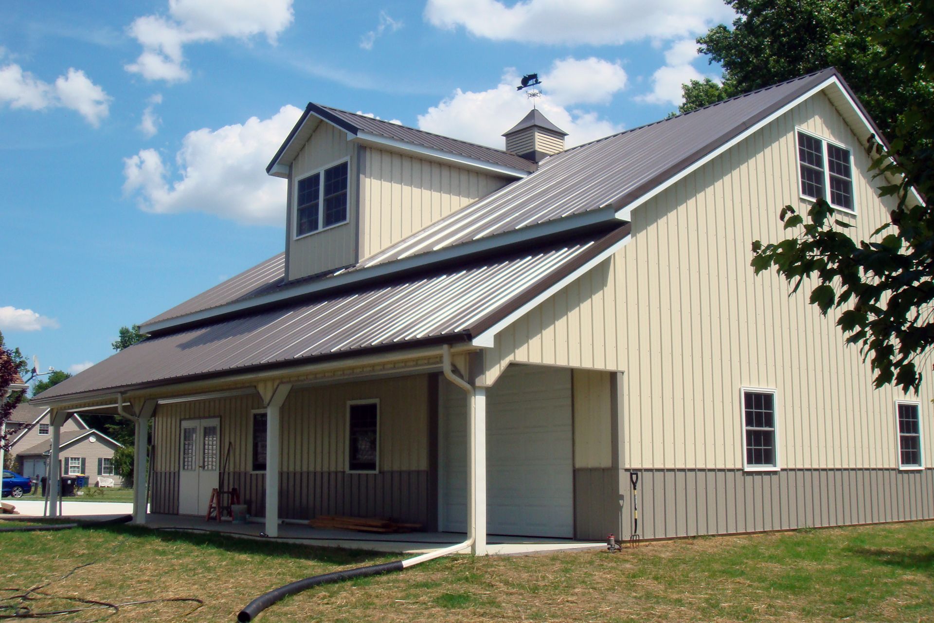 Residential Project Showcase - Diamond State Pole Buildings