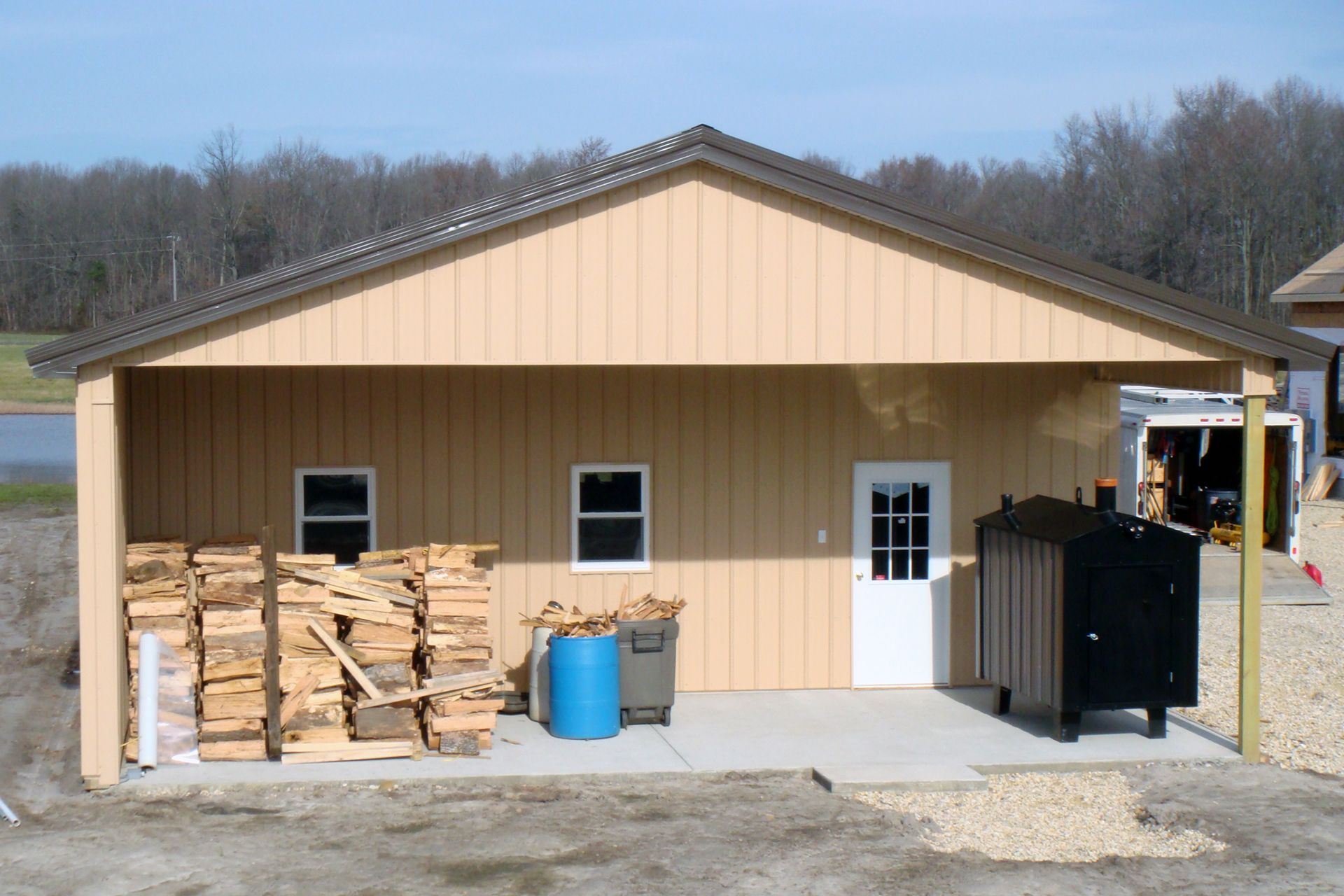 Residential Project Showcase - Diamond State Pole Buildings