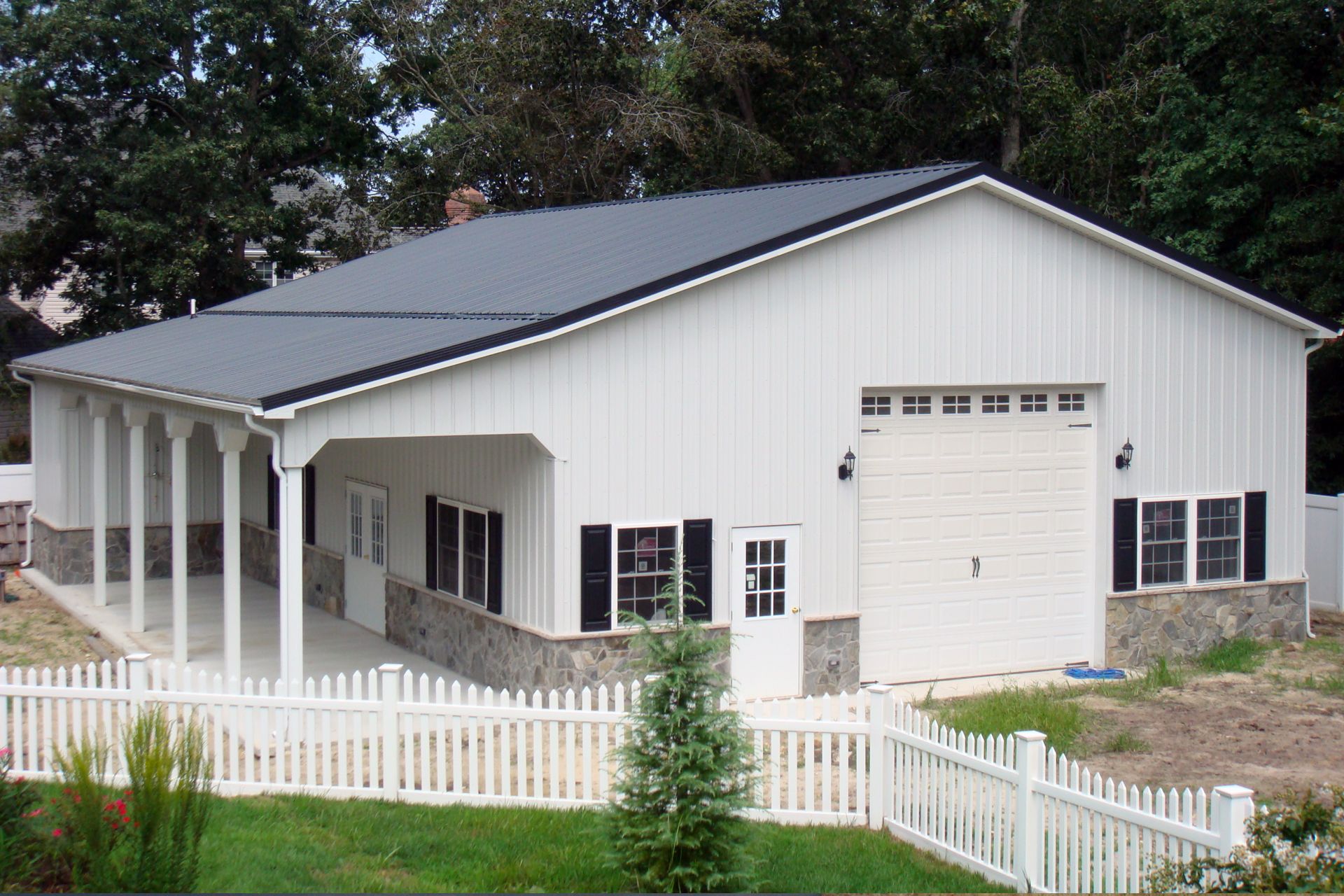 Residential Project Showcase - Diamond State Pole Buildings