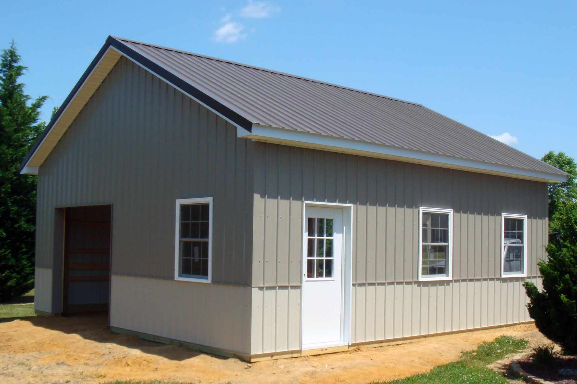 Residential Project Showcase - Diamond State Pole Buildings