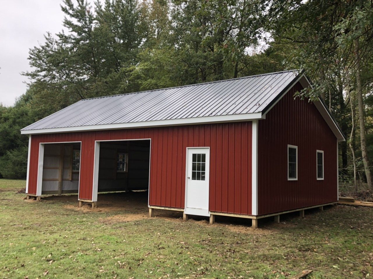 Residential Project Showcase - Diamond State Pole Buildings