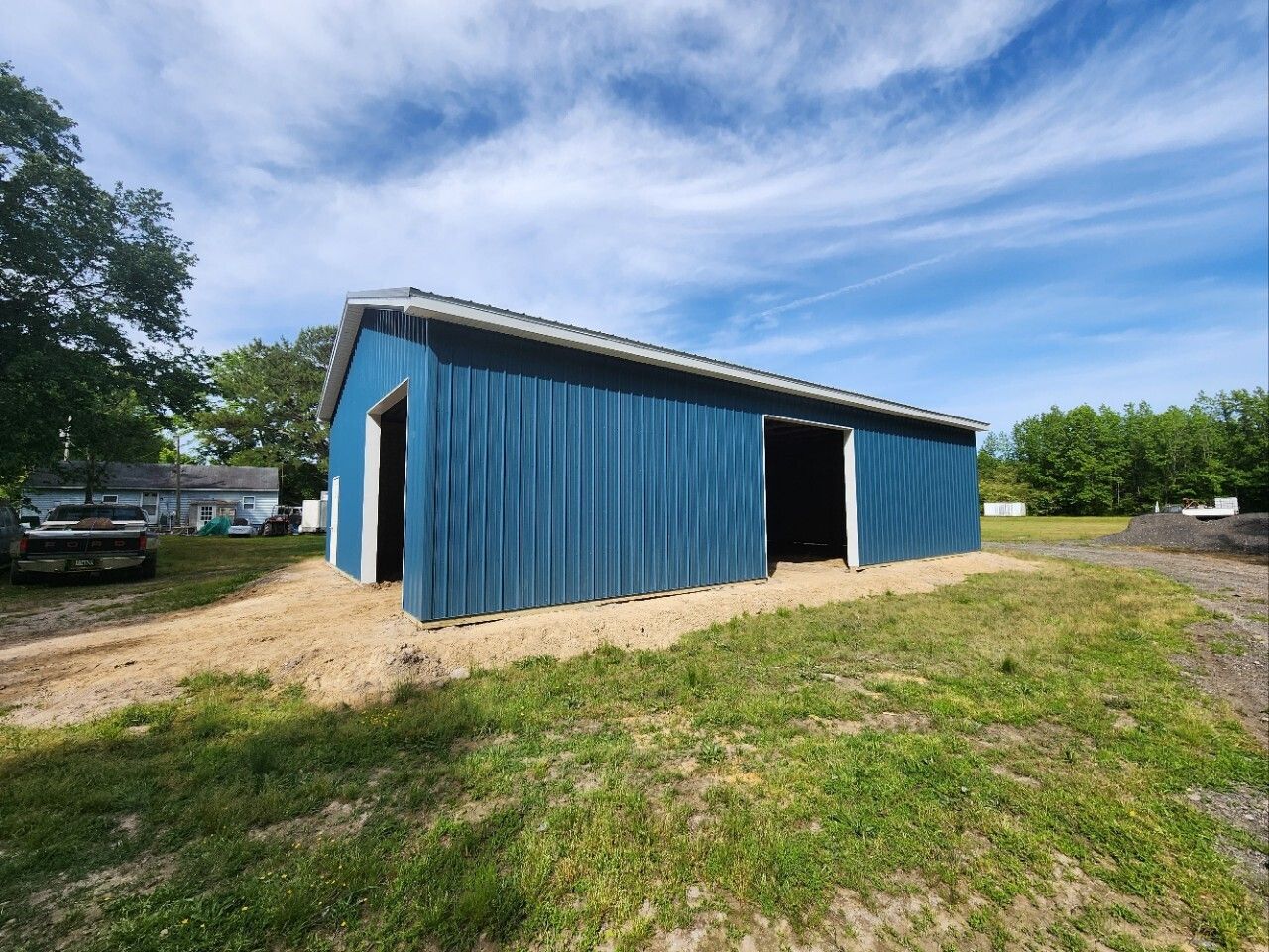 Residential Project Showcase - Diamond State Pole Buildings