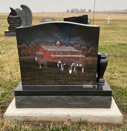 Custom Etching | Ottumwa, IA | Fuller Monument