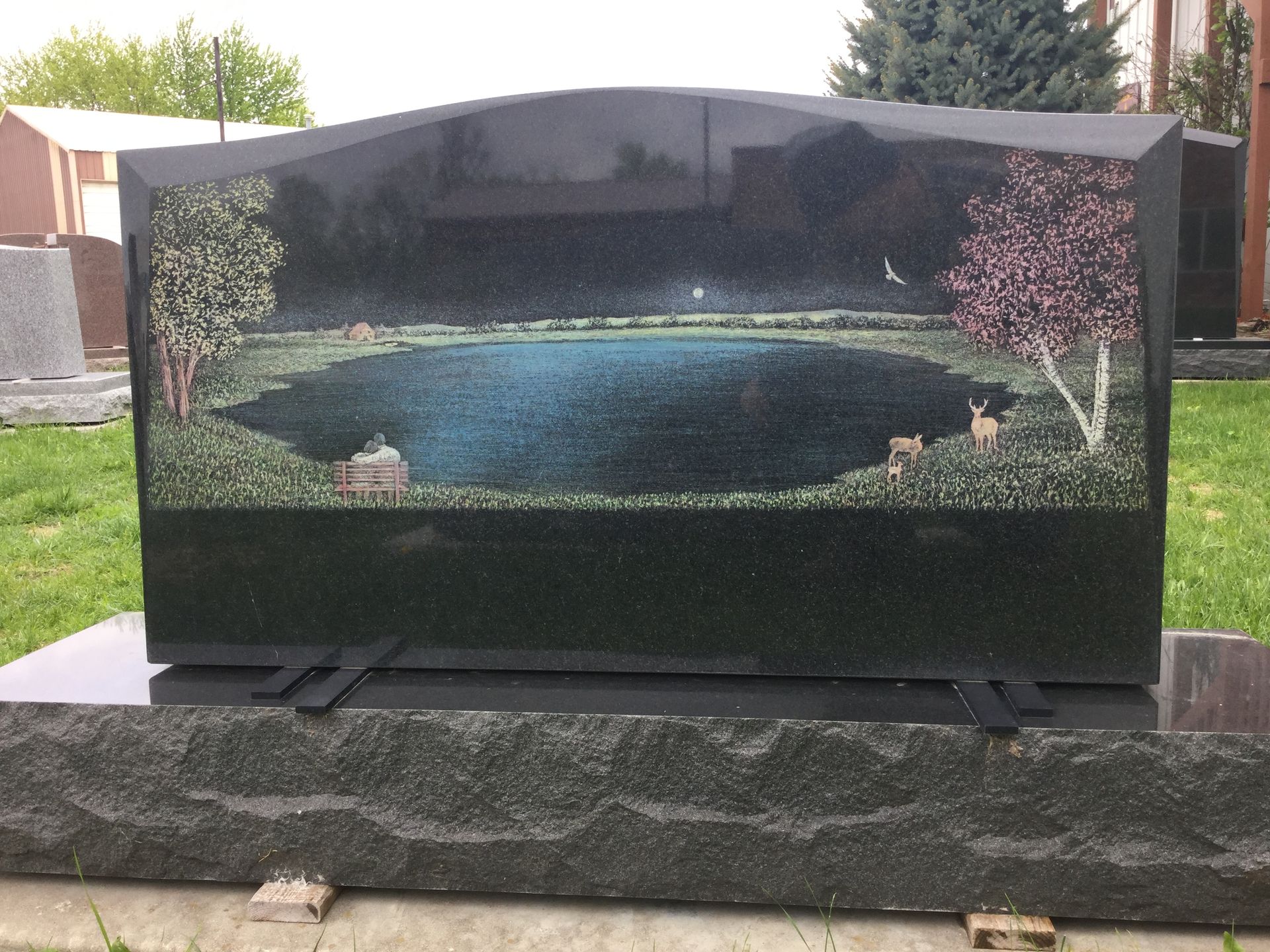 Custom Etching | Ottumwa, IA | Fuller Monument