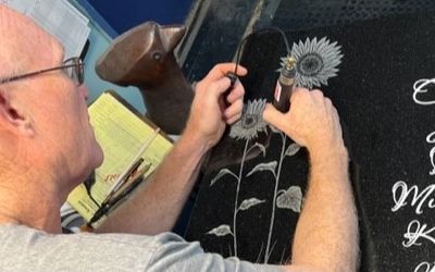 Custom Etching | Ottumwa, IA | Fuller Monument