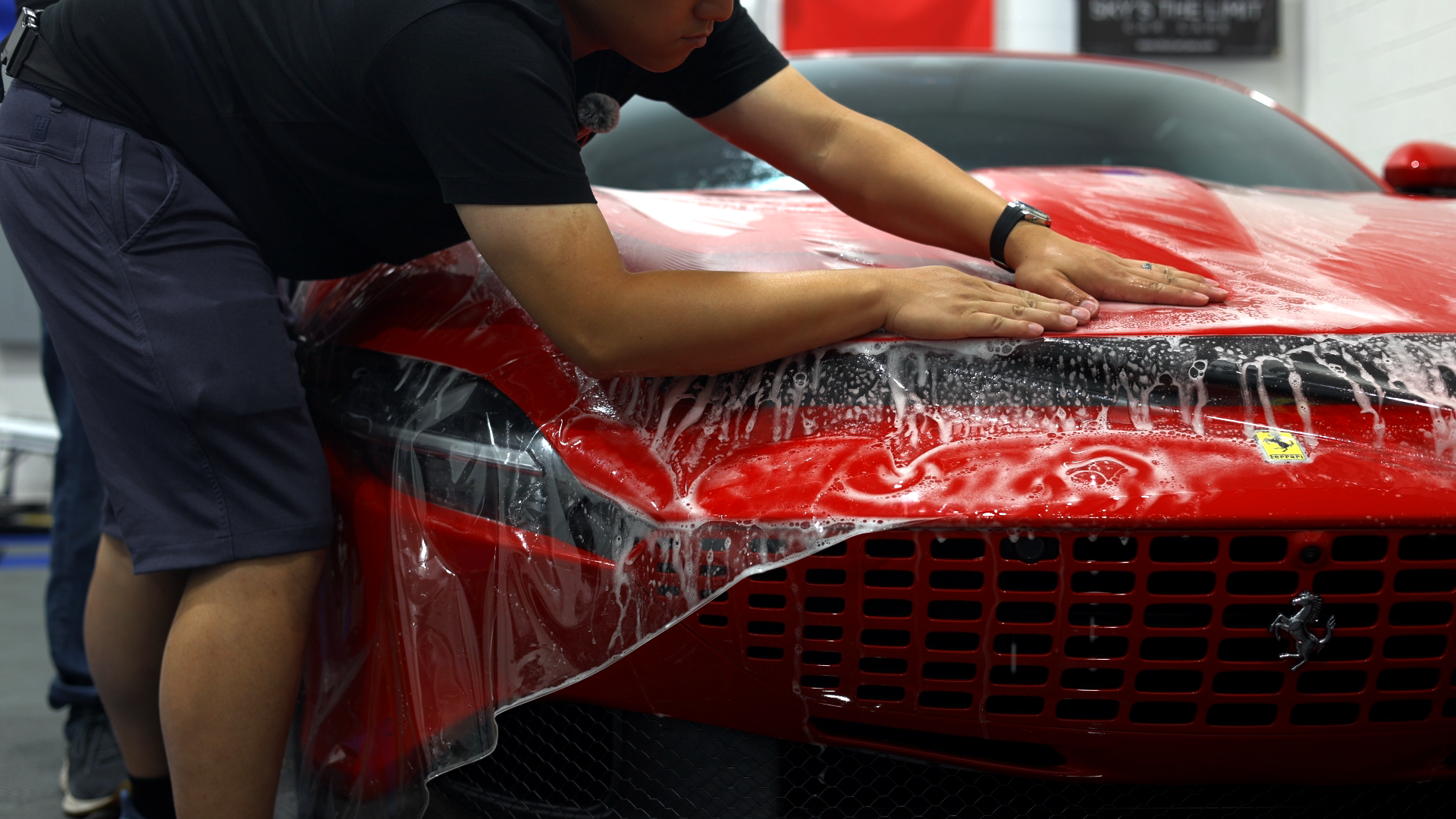 Full Body PPF on a Brand New Ferrari Roma