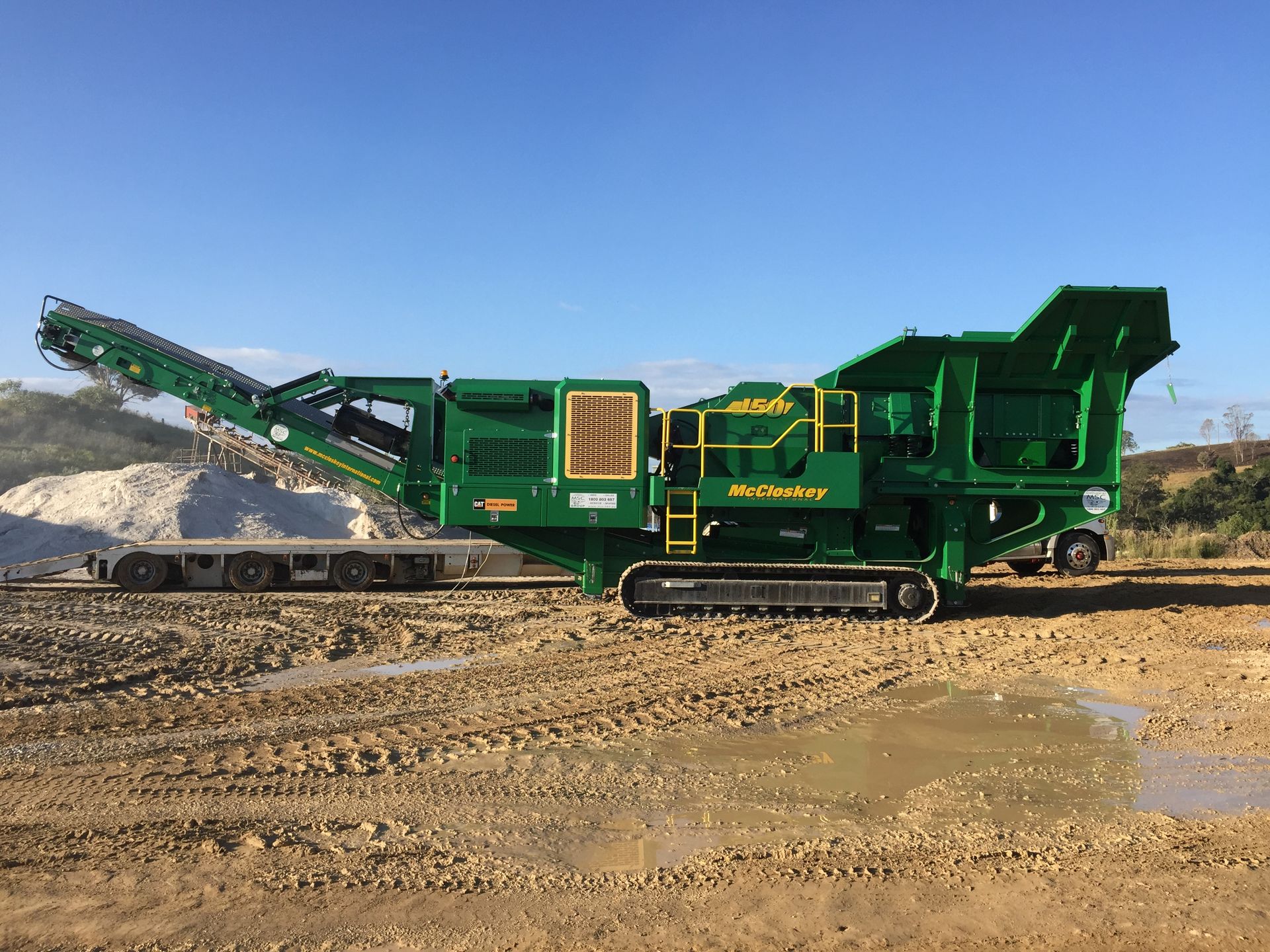 Martin's Lime - Crushing and Screening Equipment for Hire