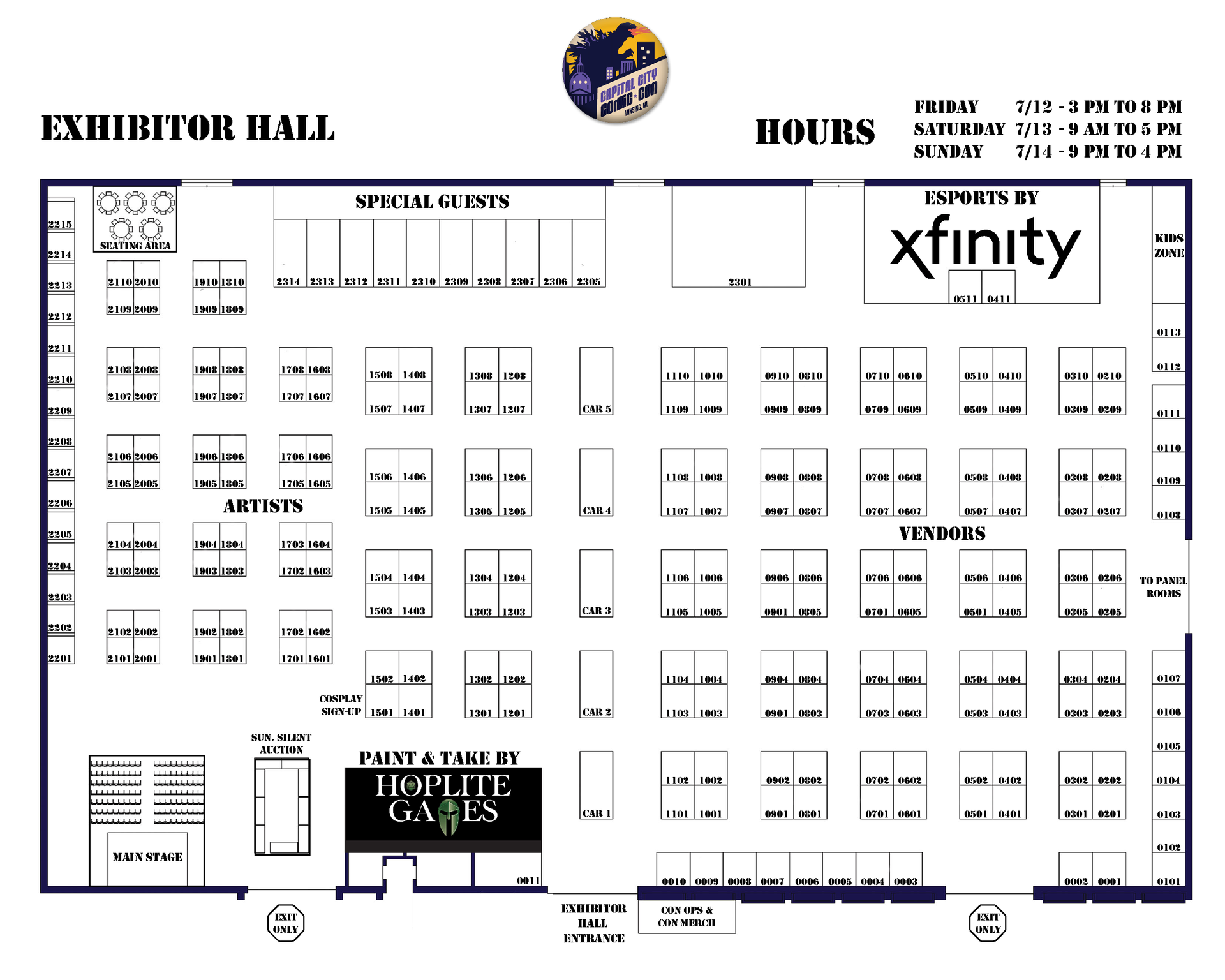 Vendors - Capital City Comic Con