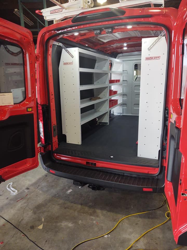 Vehicle Customization Equipment & Accessories, Van Shelving ...