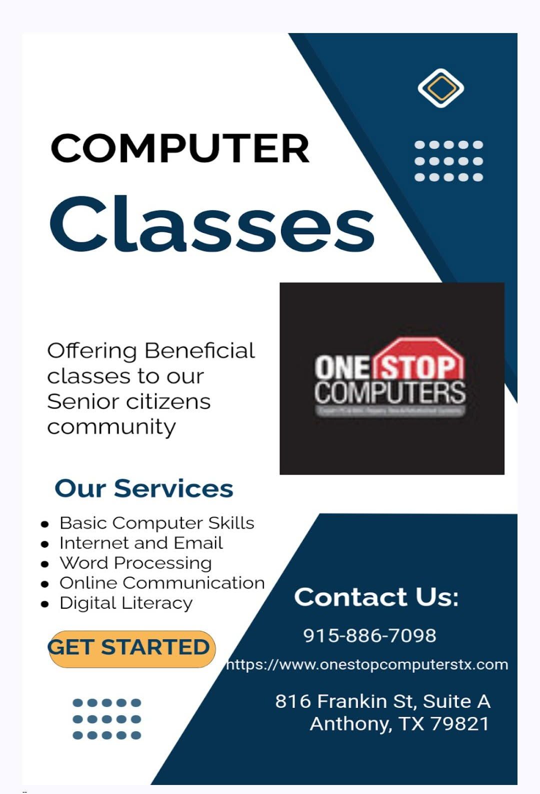 Laptop Service, Computer Service | Anthony & El Paso, TX | One Stop ...