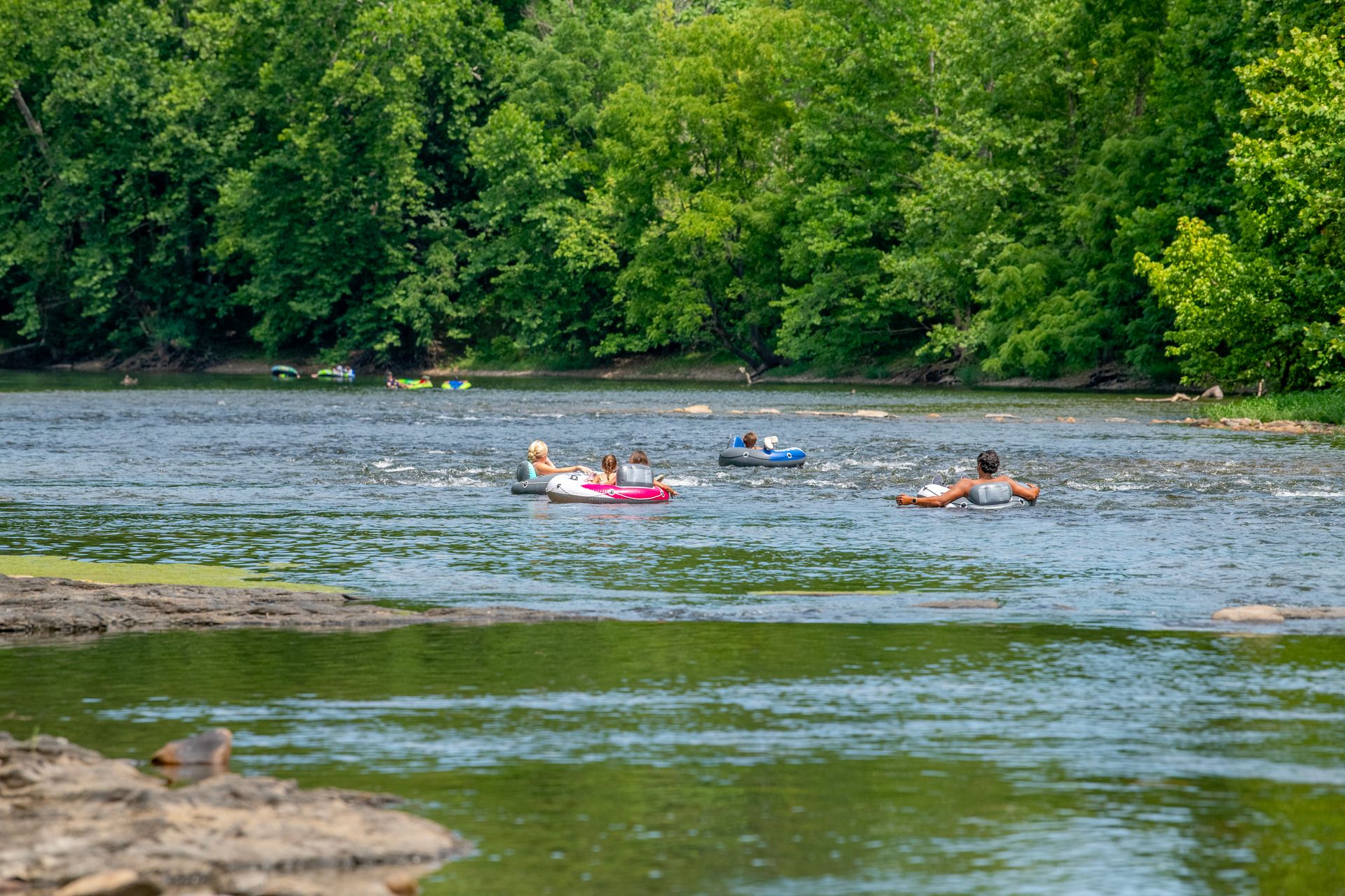 Floating the Shenandoah River at Luray RV Resort & Campground