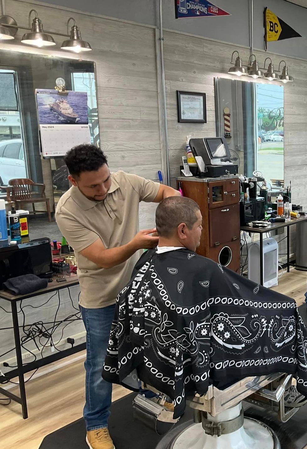 Visit James at Austin's Barber Shop for a Haircut!