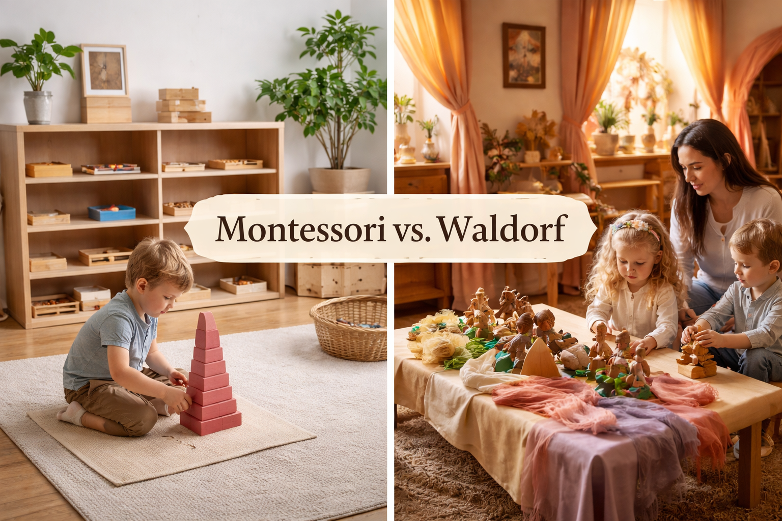 Montessori vs. Waldorf vs. Traditional Education: Understanding the ...