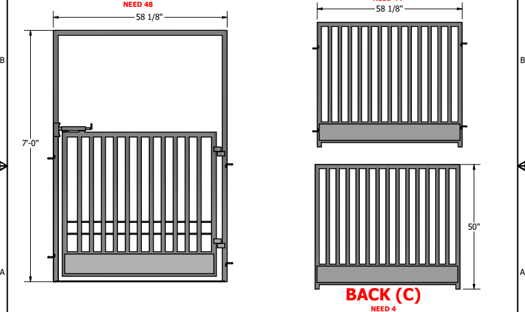 RANGER GATE | RANCH MANUFACTURING | CAD DESIGN SERVICES