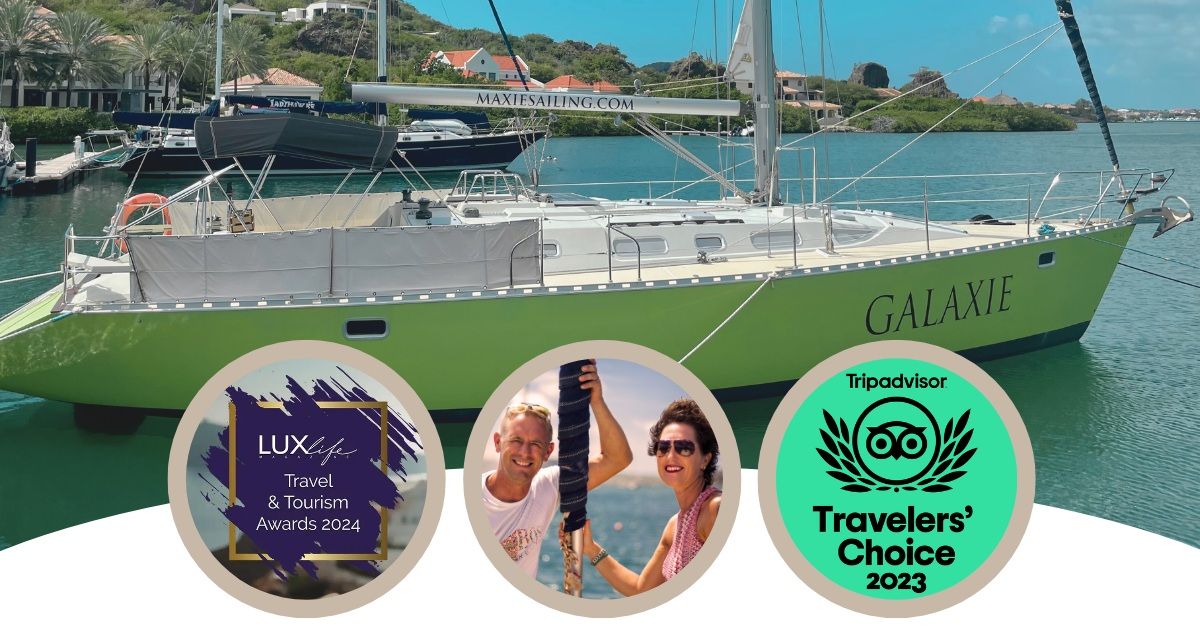 Private boat tours for couples & groups by Maxie Sailing Curacao