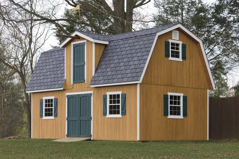 Two-Story Dutch Barn Sheds | Ocean View, NJ | Jed's Sheds