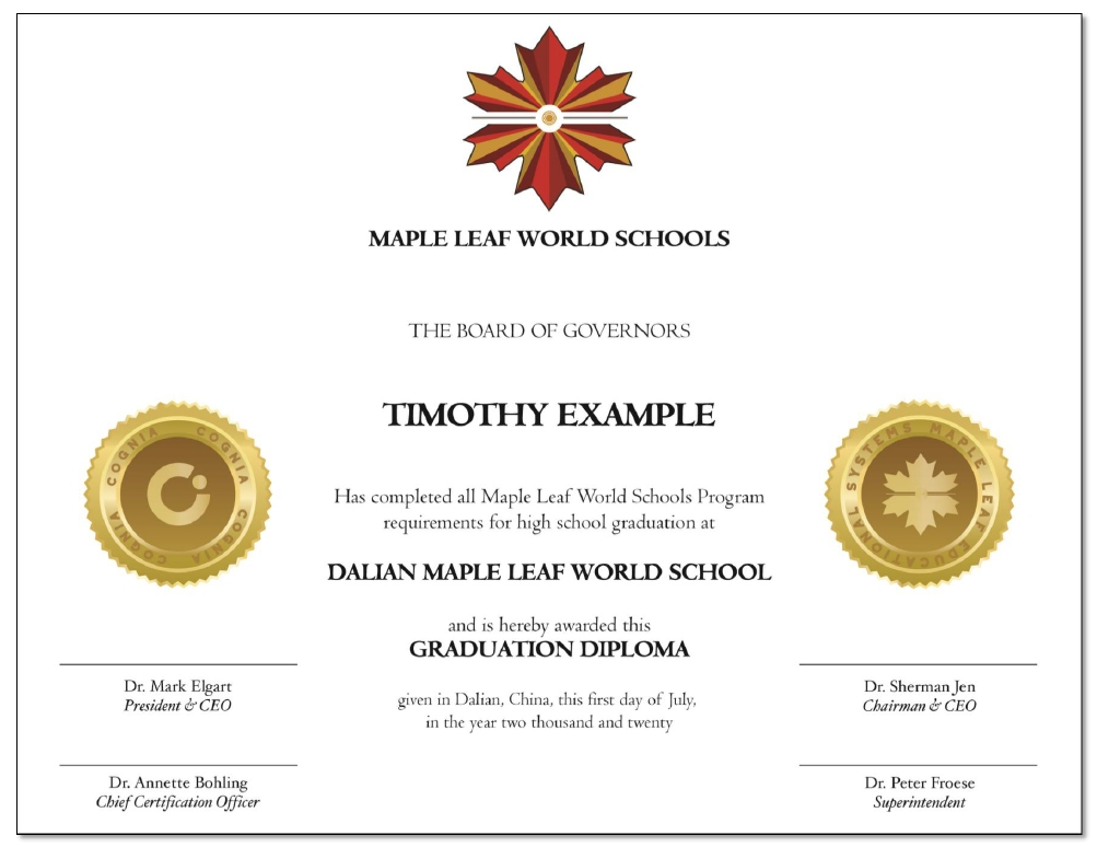 Maple Leaf World School Program