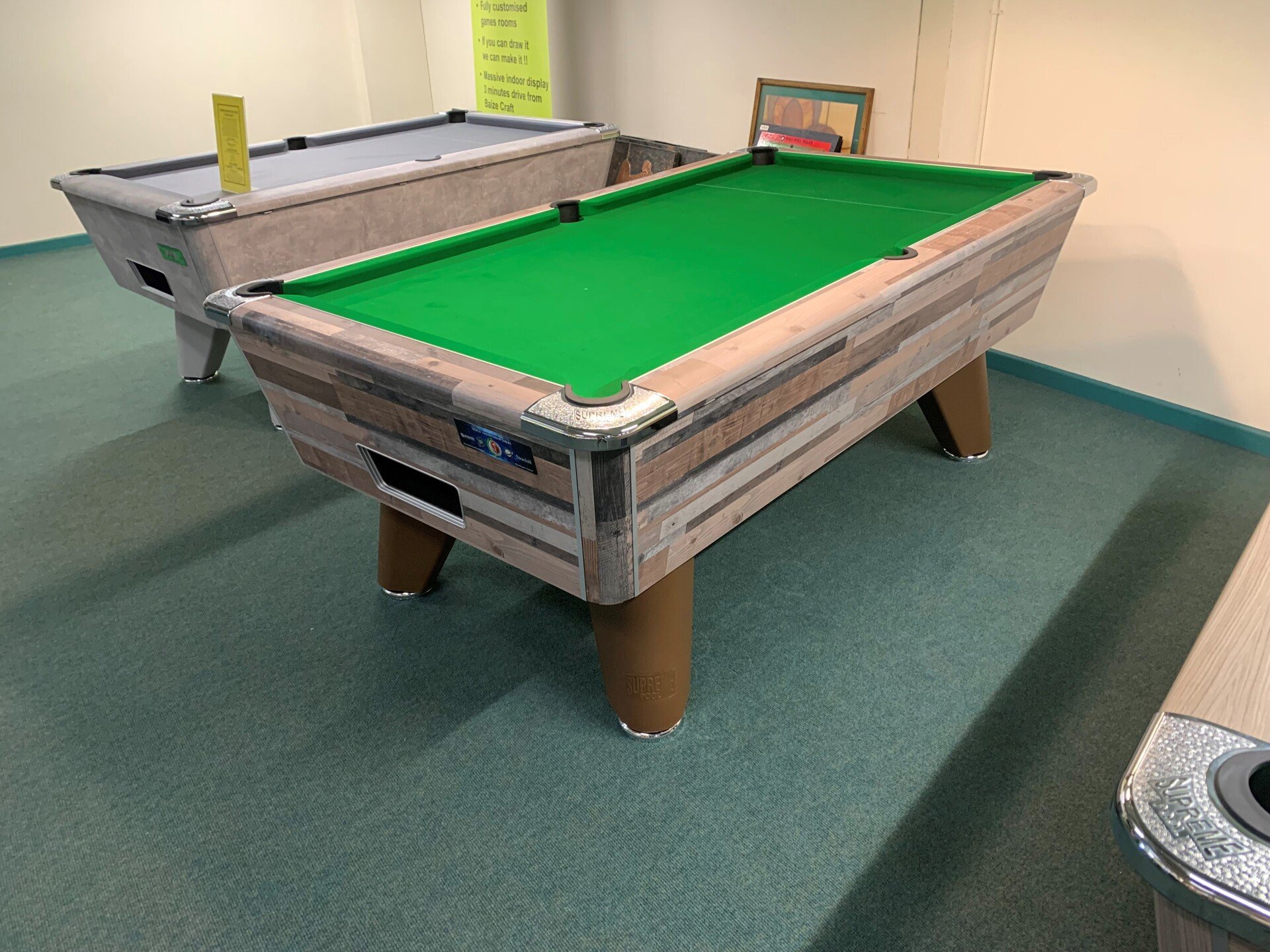 Pool tables | Baize Craft