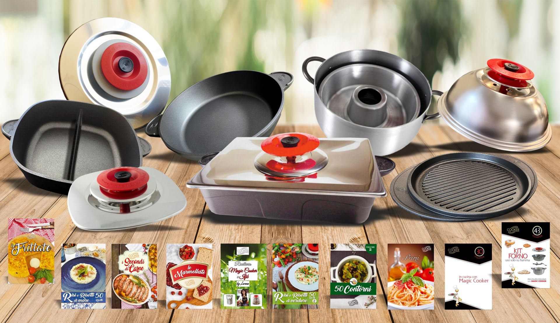 Libri di ricette Magic Cooker | Italia | Magic Cooker