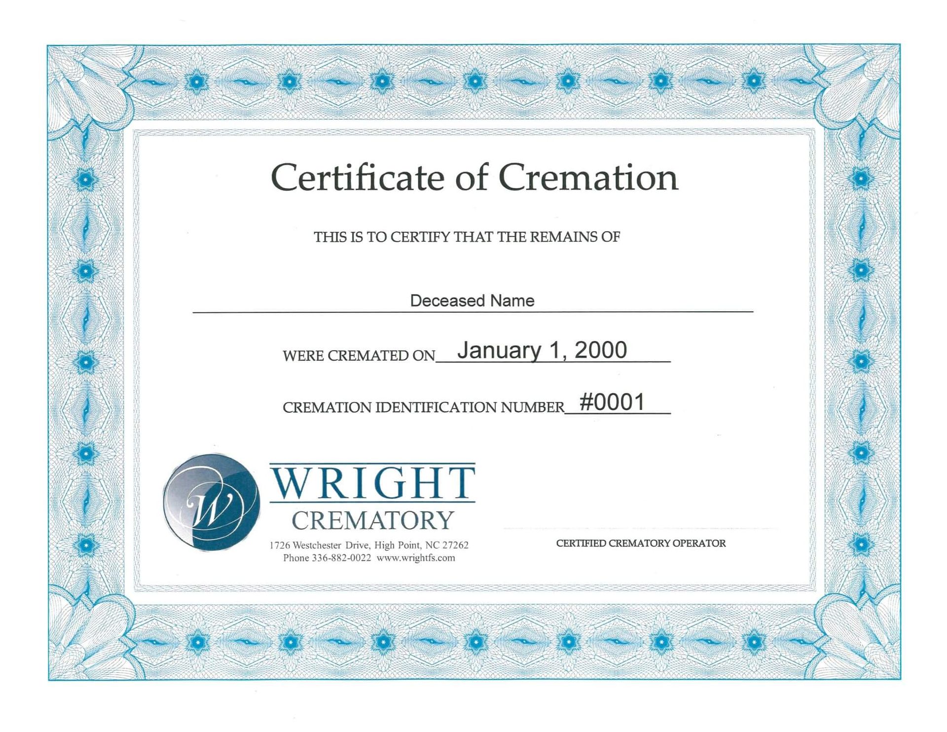 About Our Crematory | Wright Funerals - Cremations