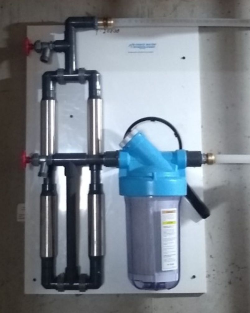 Handheld, Portable Structured Water Unit