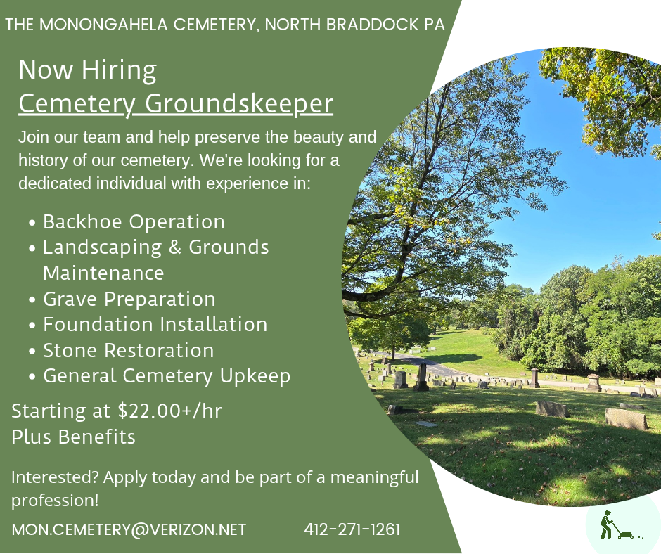 Obsequie Service | North Braddock, PA | Monongahela Cemetery