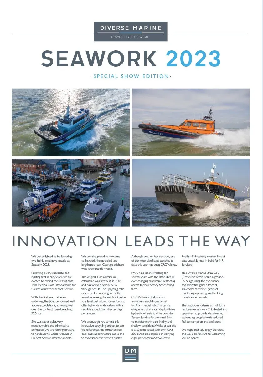Seawork 2023 - Innovation leads the way