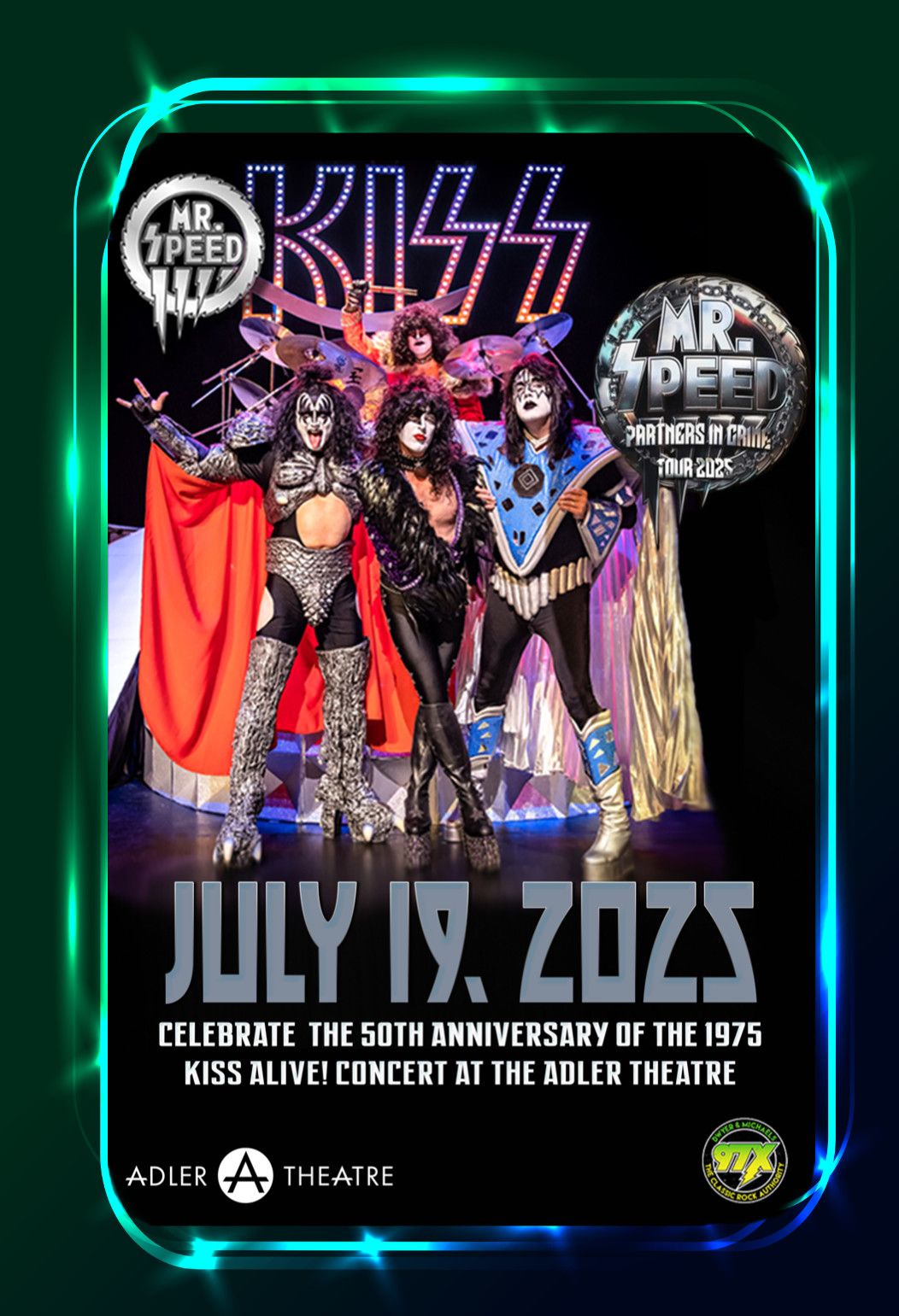 MR.SPEED: World's Best KISS Tribute: News 2025