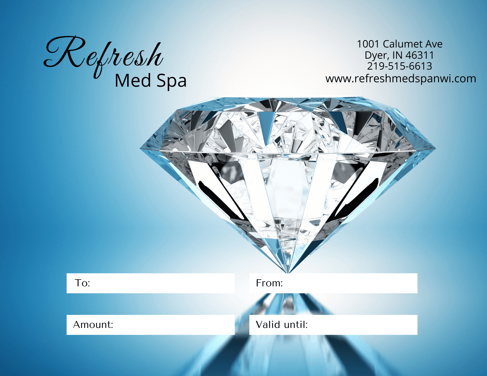 Gift Certificates – Dyer, IN – Refresh Med Spa